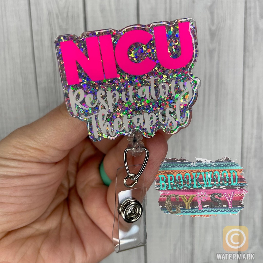 Nicu Nurse Badge Reel,nicu Respiratory Therapist Badge Reel,respiratory ...