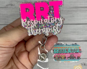 Respiratory Therapist Badge Reel, Medical Badge Reel,rt Badge Reel ...