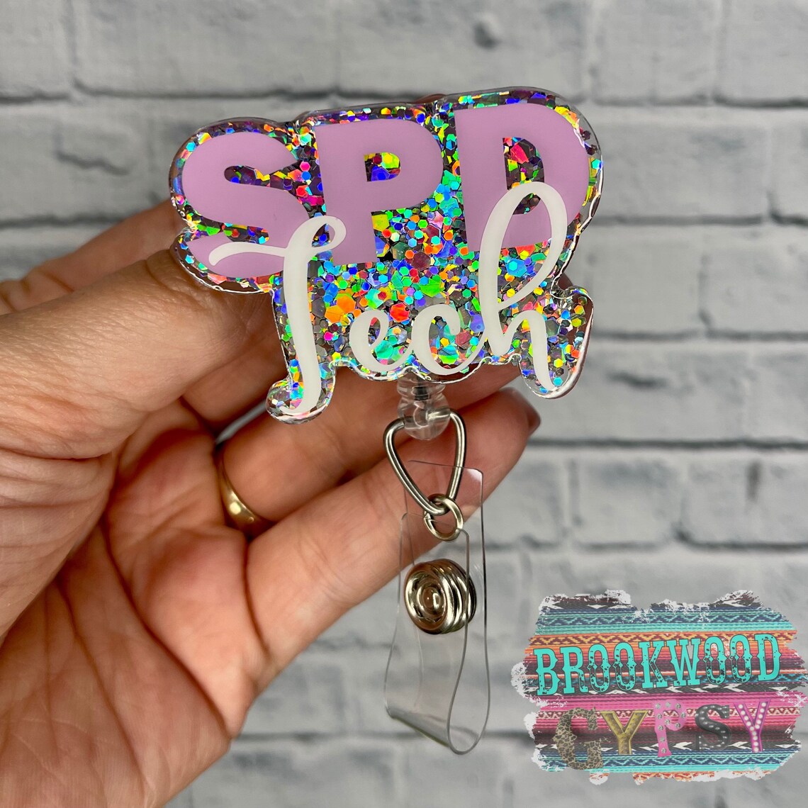 SPD Tech Badge Reel,sterile Processing Tech Badge Reel,medical Badge ...