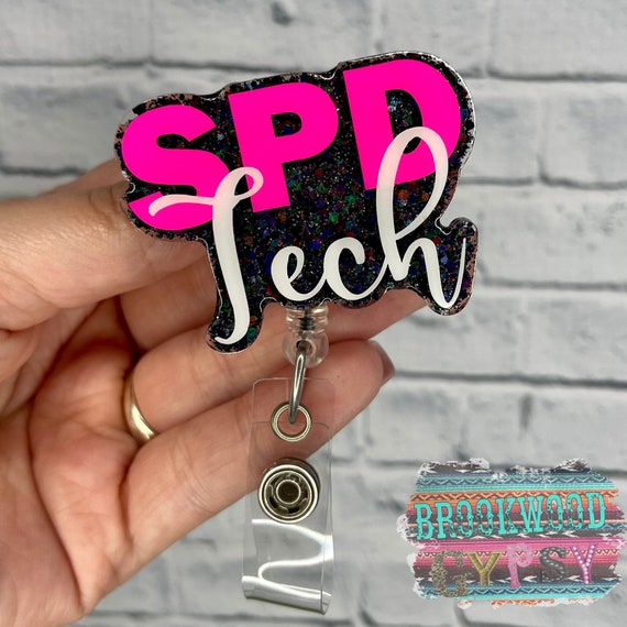 SPD Tech Badge Reelsterile Processing Tech Badge Reelmedical | Etsy