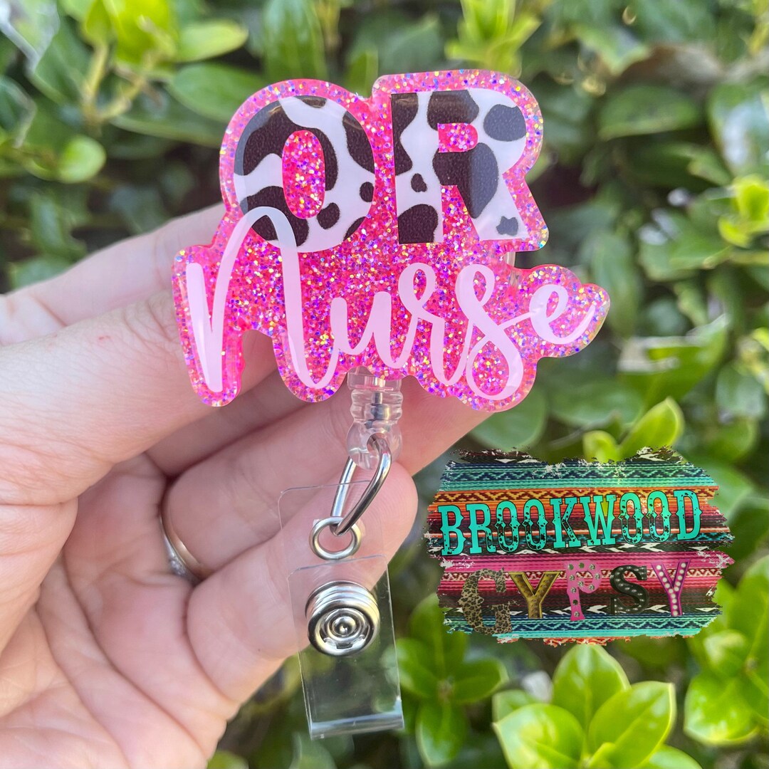 OR Nurse Badge Reel,or Nurse Gift,nurses Badge Reel,operating Room ...