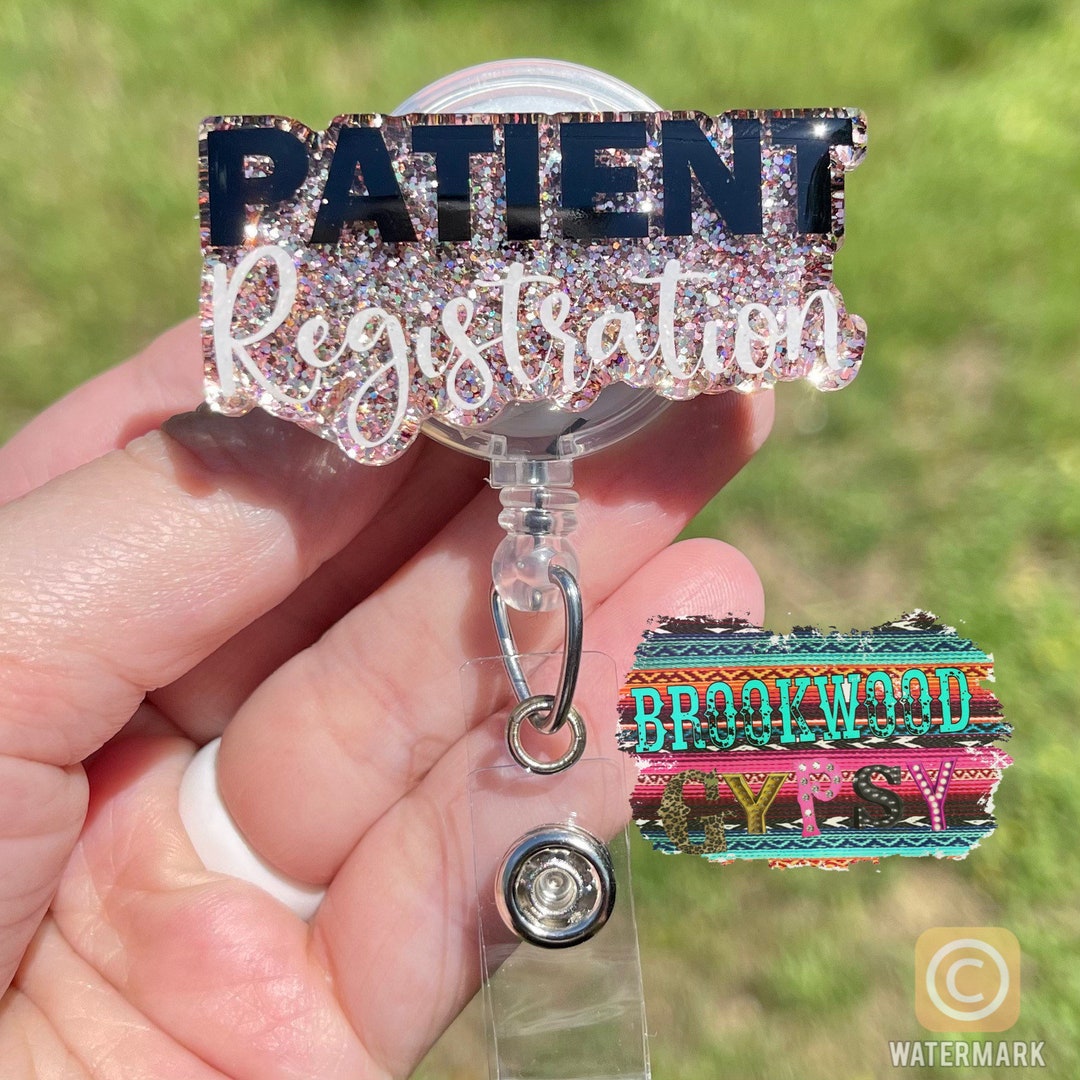 Patient Access Badge Reel,patient Registration Badge Reel,medical Badge ...