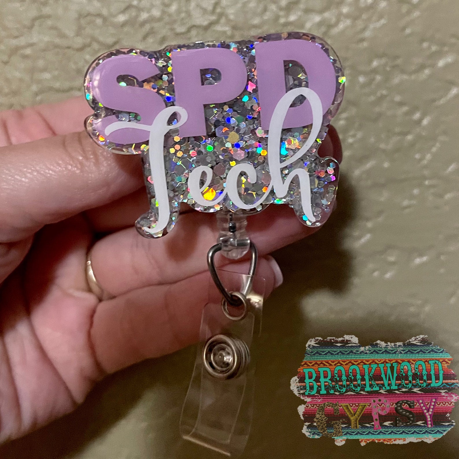 SPD Tech Badge Reel,sterile Processing Tech Badge Reel,medical Badge ...