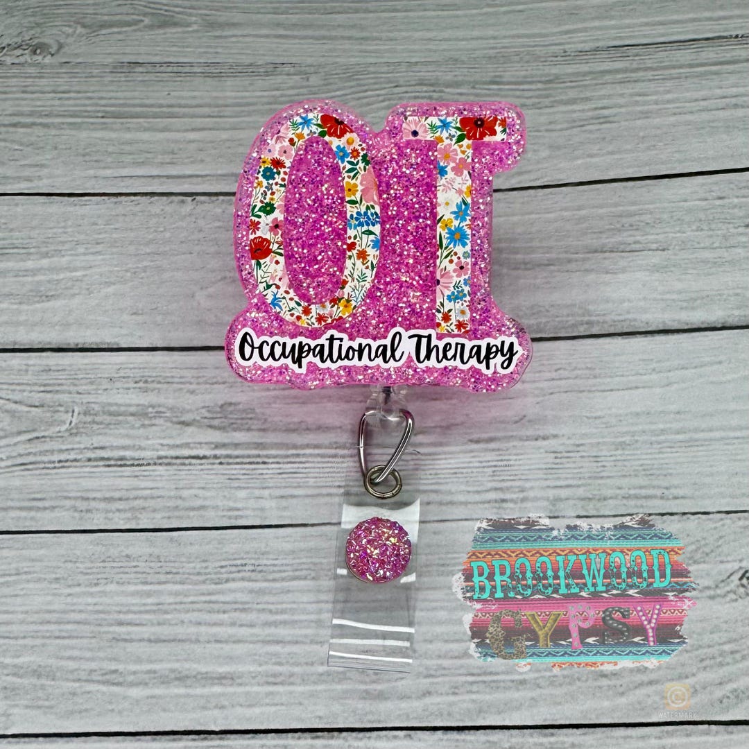 Occupational Therapy Badge Reel,ot Badge Reel,occupational Therapist ...