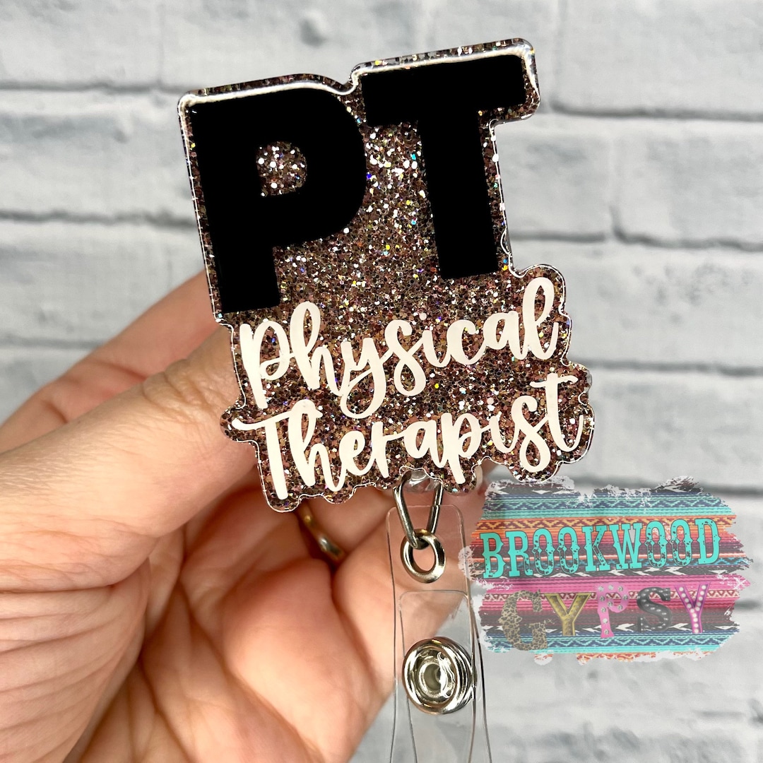 Physical Therapy Badge Reel,physical Therapist Badge Reel,therapy Badge ...