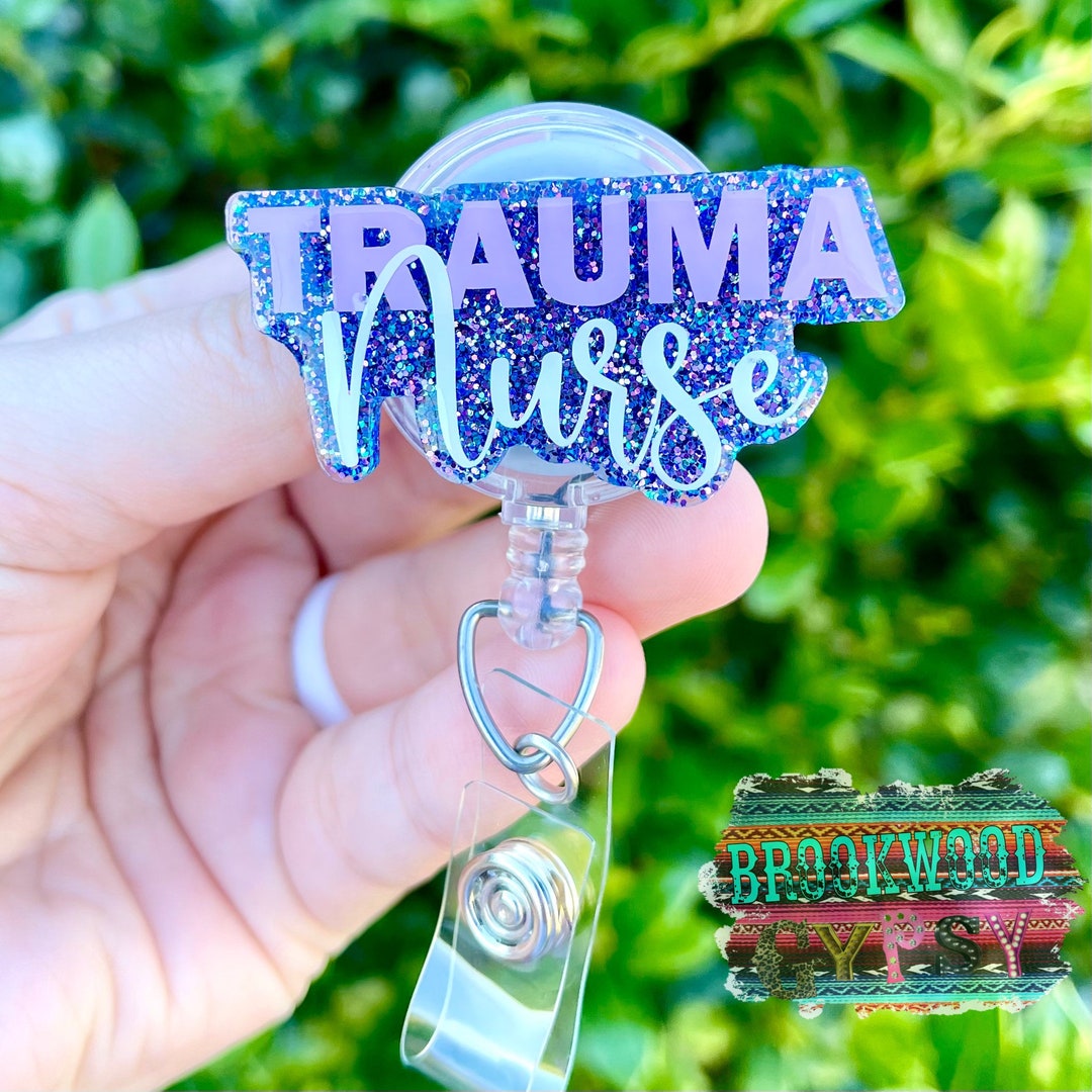 Trauma Badge Reel,medical Badge Reel,trauma Nurse Badge Reel,trauma Aid ...