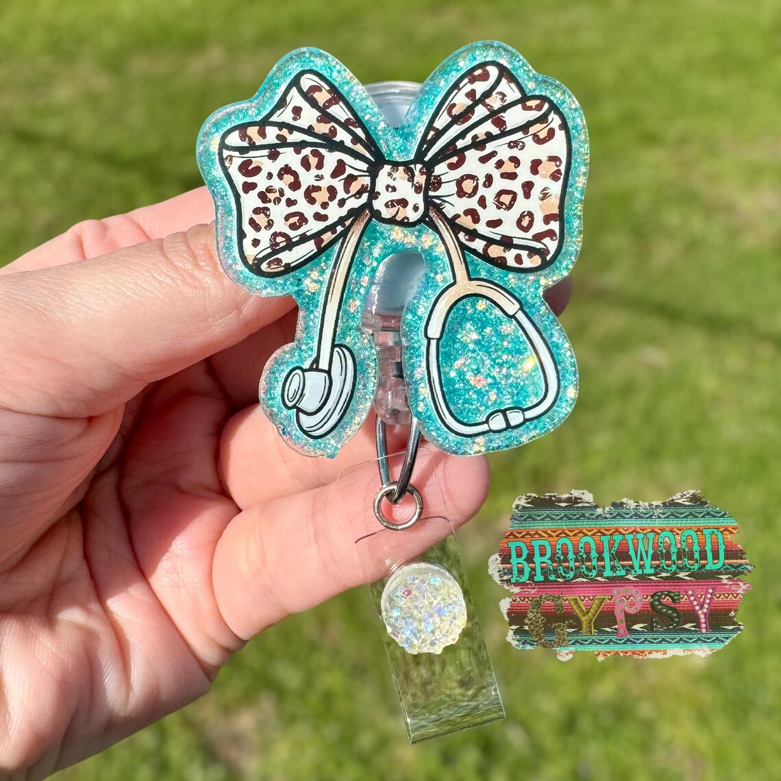 Coquette Bow Badge Reel,girly Badge Reel,nurses Badge,nurses Gift,cute ...