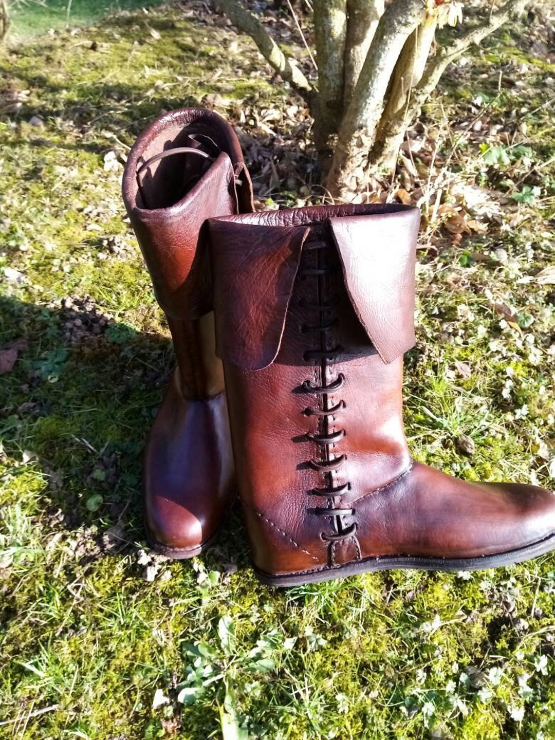 Medieval Boots With Cuffs Late 14th Century, Until the 16th Century - Etsy
