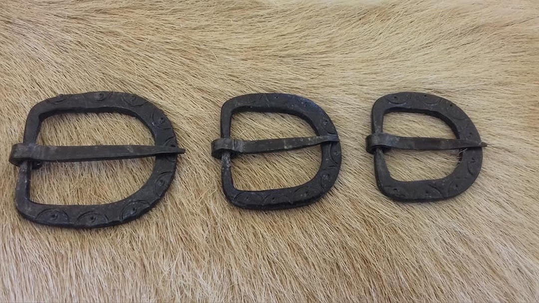 Medieval Decorated Wrought Iron Buckle - Etsy