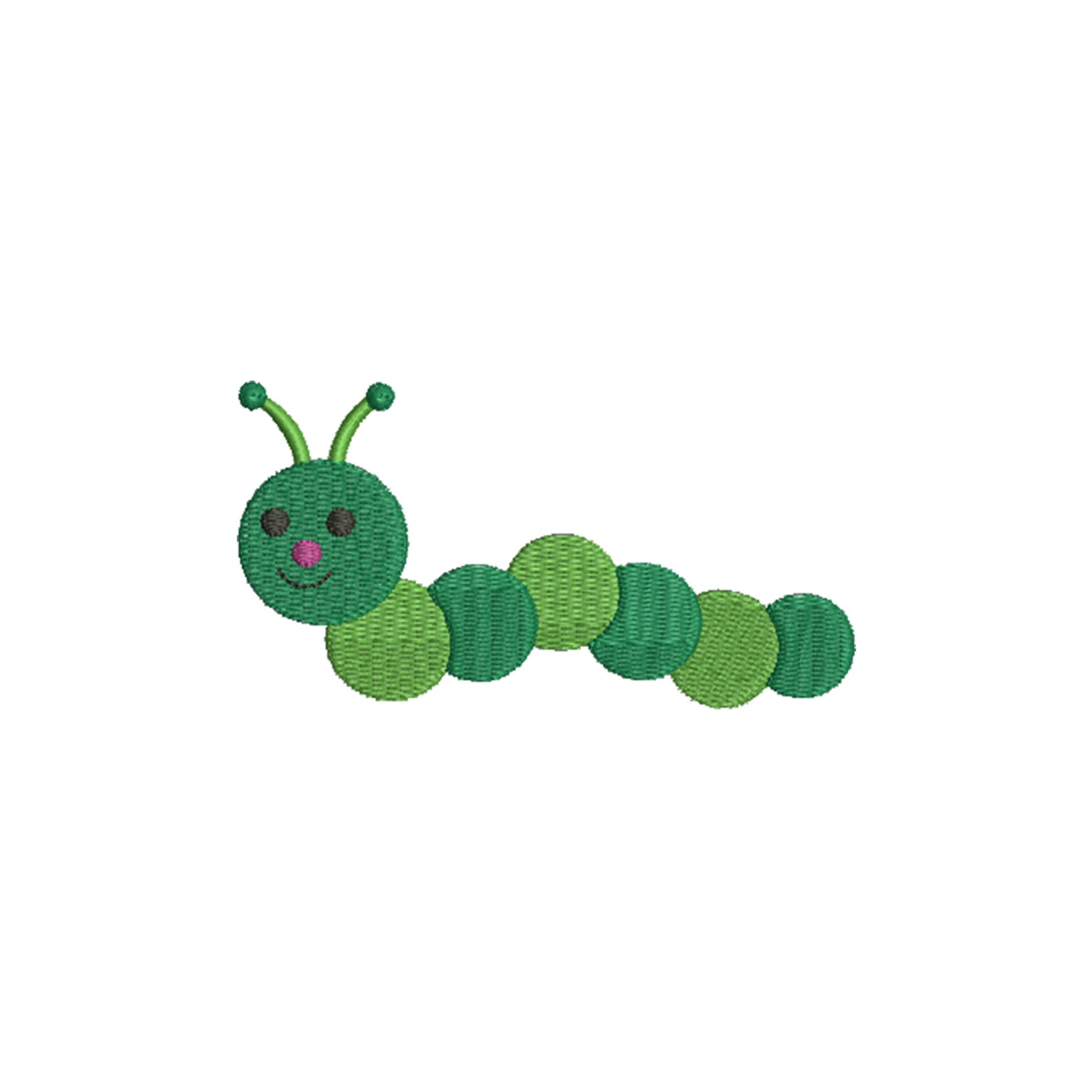 Mini Worm-machine Embroidery Design--instant Download - Etsy