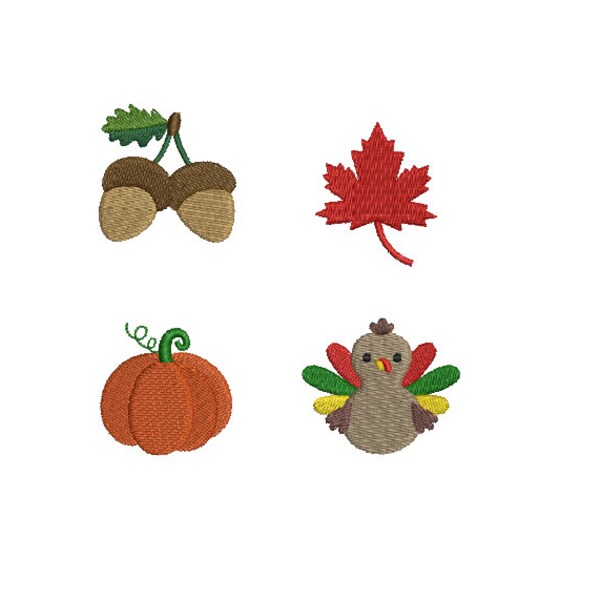 Thanksgiving Embroidery Designs for Machine - Etsy