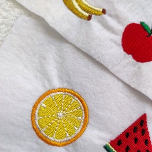 7 Sizes--mini Fruits -- Machine Embroidery Design Set - Etsy