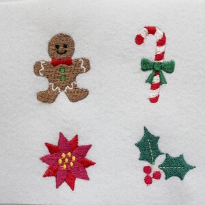 12 Designs--8 Sizes--mini Christmas--machine Embroidery Design Set - Etsy