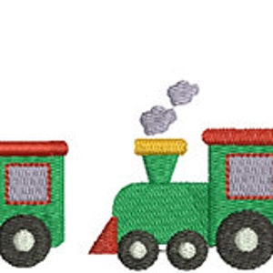 Mini Train--machine Embroidery Design--instant Download - Etsy