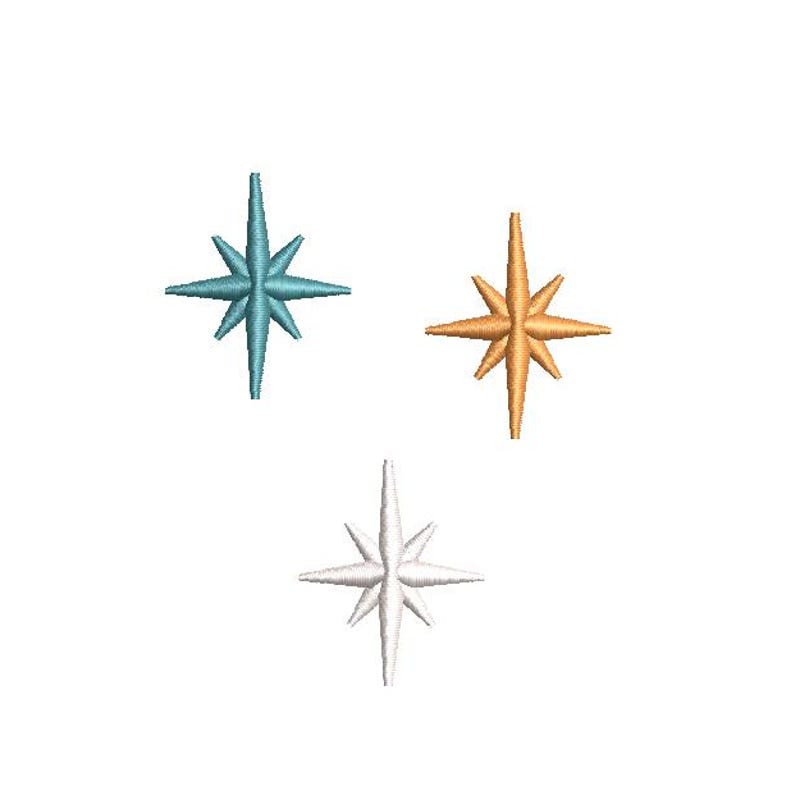 Star Embroidery - Etsy