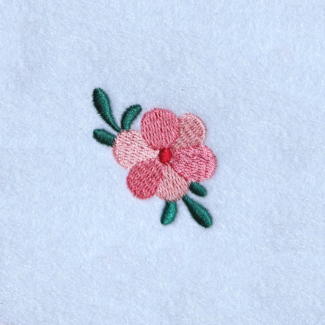 6 Sizes--mini Flower--machine Embroidery Design--instant Download - Etsy
