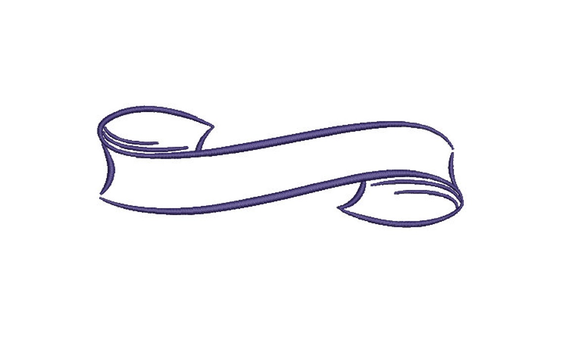 Banner Label machine Embroidery Design Instant Download - Etsy
