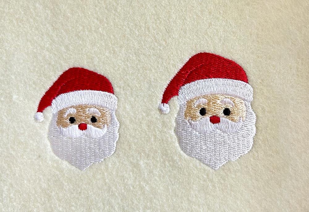 Mini Santa--machine Embroidery Design--digital File - Etsy