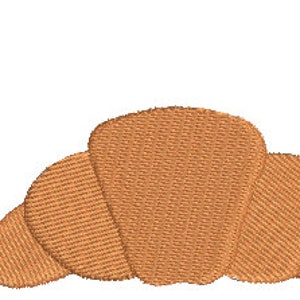 7 Sizes--mini Croissant--machine Embroidery Design--instant Download - Etsy