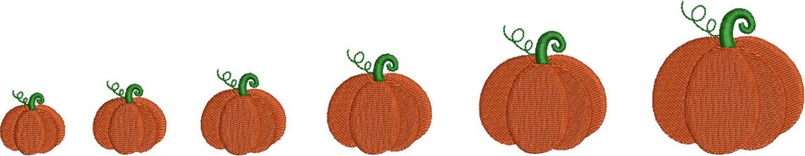 6 Sizes-mini Thanksgiving Day--machine Embroidery Design Set--instant ...