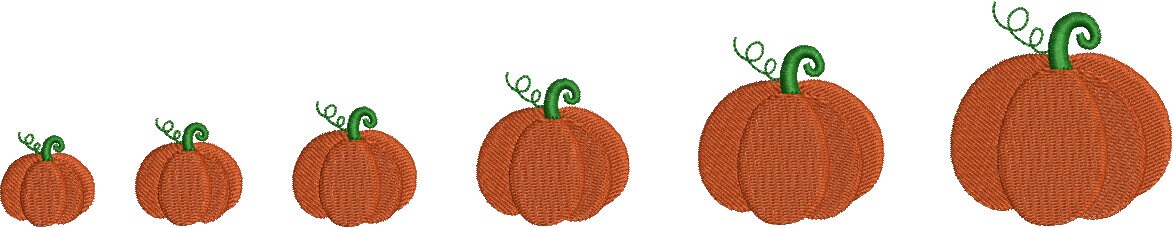 6 Sizes-mini Thanksgiving Day--machine Embroidery Design Set--instant ...