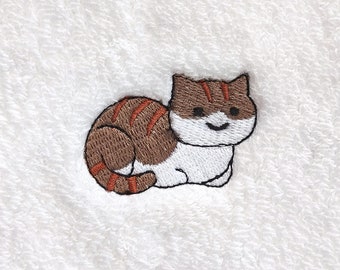 Mini Cat Stretching Machine Embroidery Design-instant DOWNLOAD-3 Sizes ...
