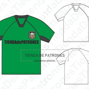 PATTERN Football Shirt for Men, Sewing Pattern, Digital, Pattern PDF ...
