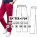 PATTERN Kids Jogger Pants, Jogging Pants for Children, Sewing Pattern ...