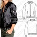 PATTERN Bomber Jacket for Womens, Women's Jacket, Sewing Pattern ...