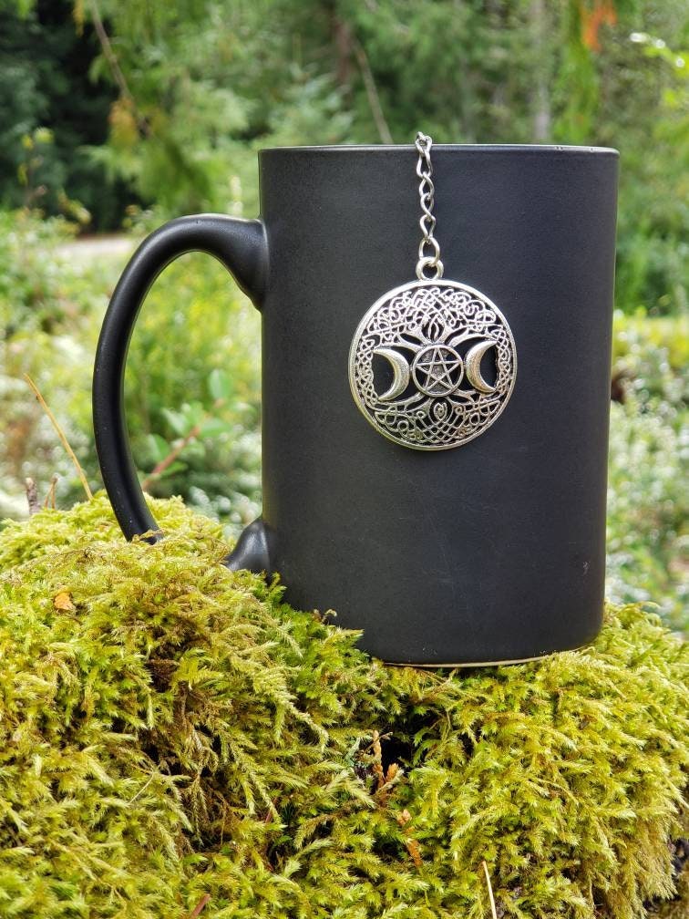 Triple Moon Tree of Life Tea Infuser Goddess Loose Tea - Etsy