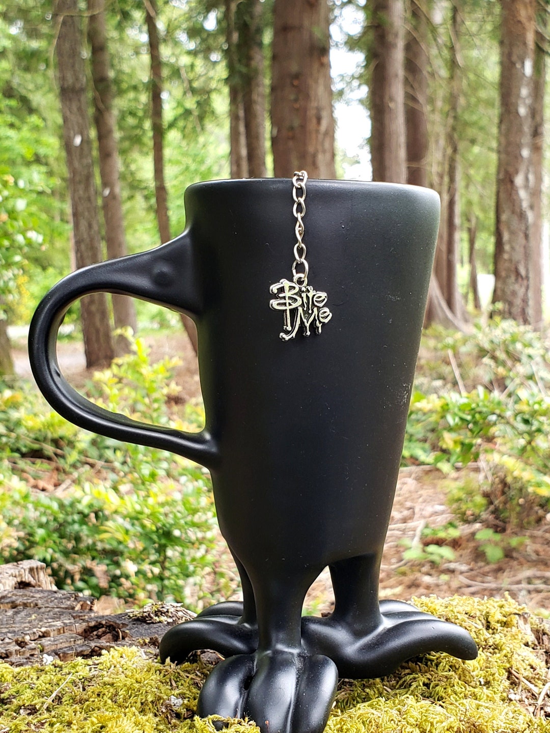 Buffy Bite Me Tea Infuser Horror Fan Gothic Loose Tea Halloween Tea ...