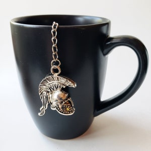 Greek Helmet Tea Infuser Knight Spartan Armor Medieval Mythology tea ...