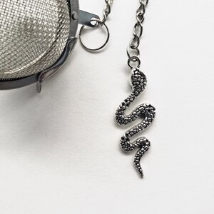 Snake Tea Infuser Horror Fan Gothic Loose Tea Halloween Tea Maker ...