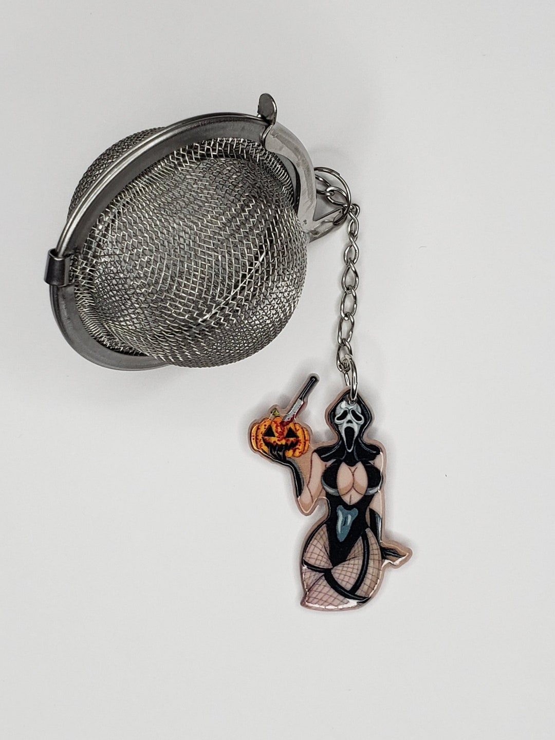 Stab Pin up Tea Infuser Pin up Girl Tea Diffuser Halloween Pin up ...