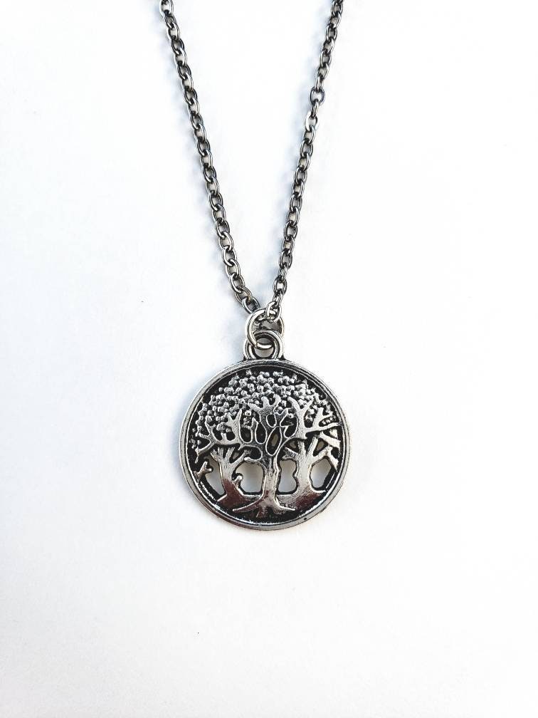 Secret Forest Necklace Wiccan Jewelry Tree of Life - Etsy