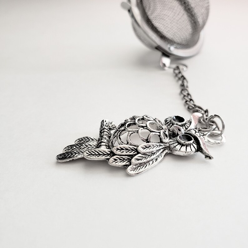 Mystical Owl Tea Infuser Horror Fan Gothic Loose Tea - Etsy