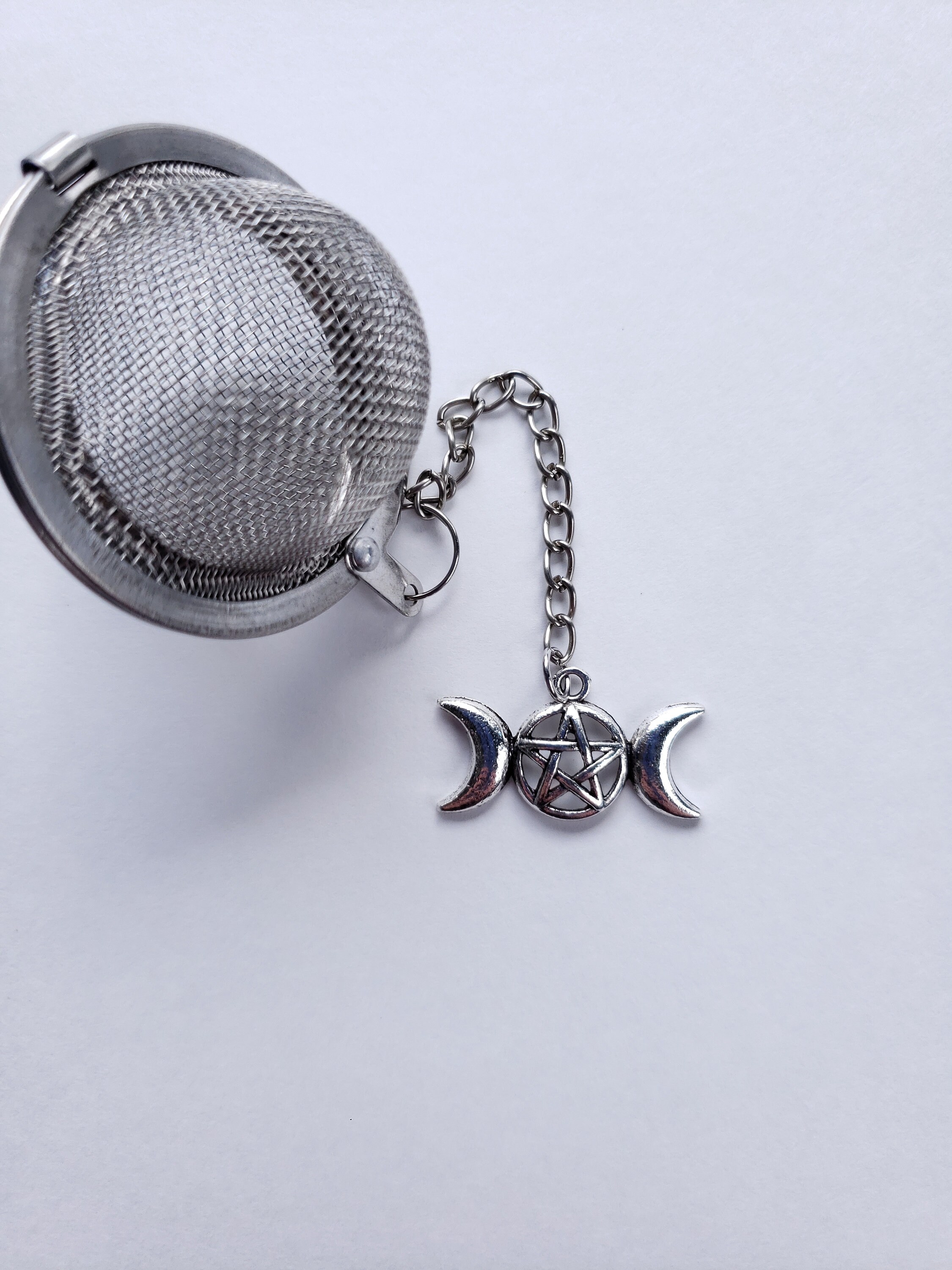 Triple Moon Tea Infuser Goddess Loose Tea Halloween - Etsy