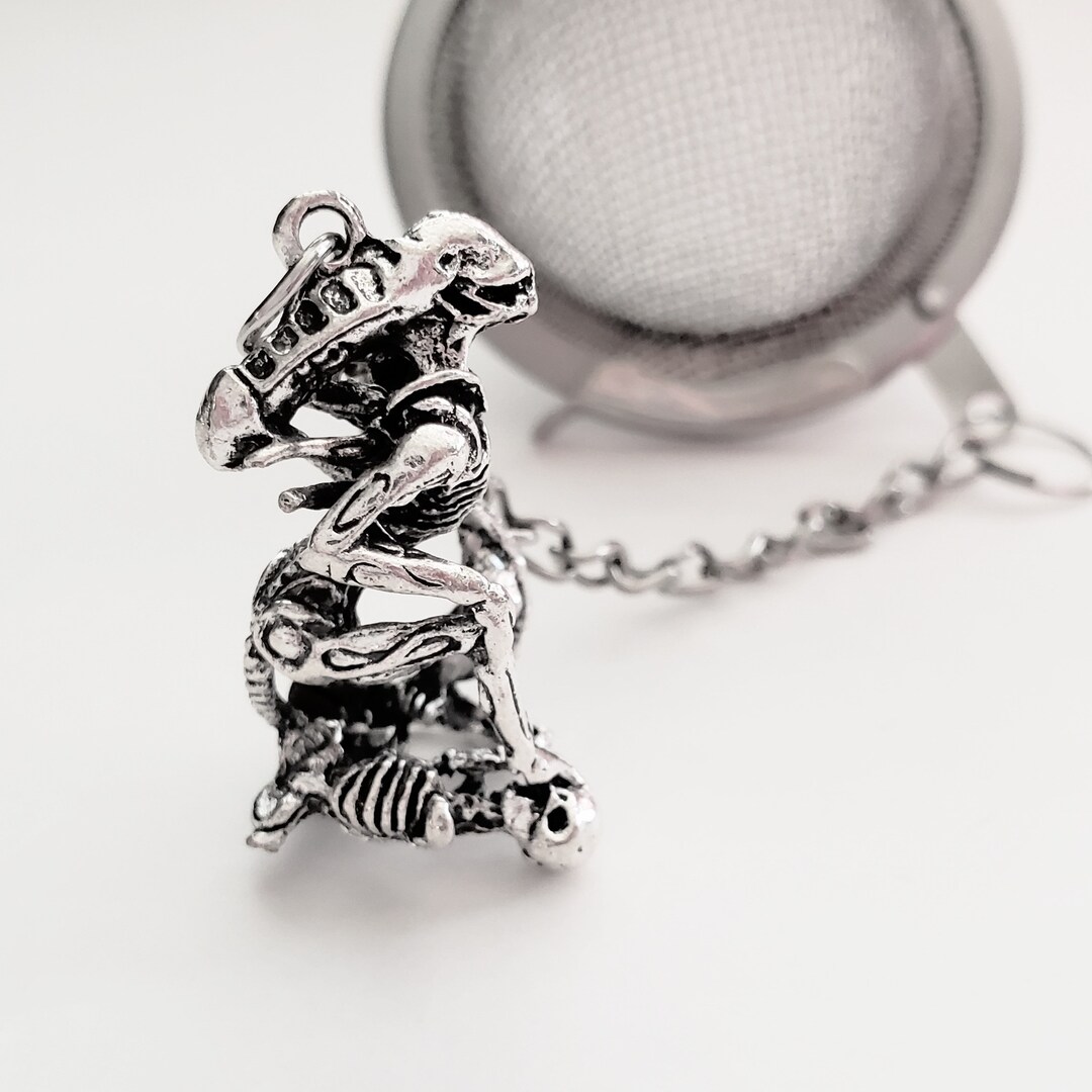 Alien Tea Infuser Horror Fan Gothic Loose Tea Halloween Tea Maker ...