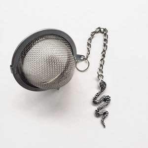 Snake Tea Infuser Horror Fan Gothic Loose Tea Halloween Tea Maker ...