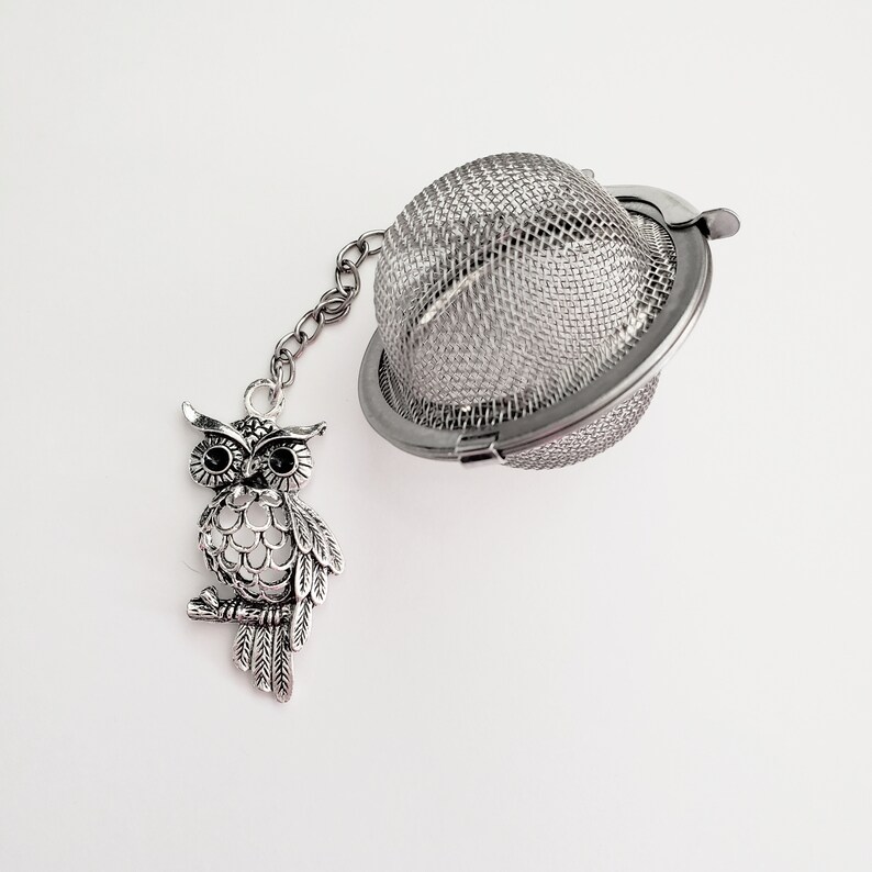Mystical Owl Tea Infuser Horror Fan Gothic Loose Tea | Etsy