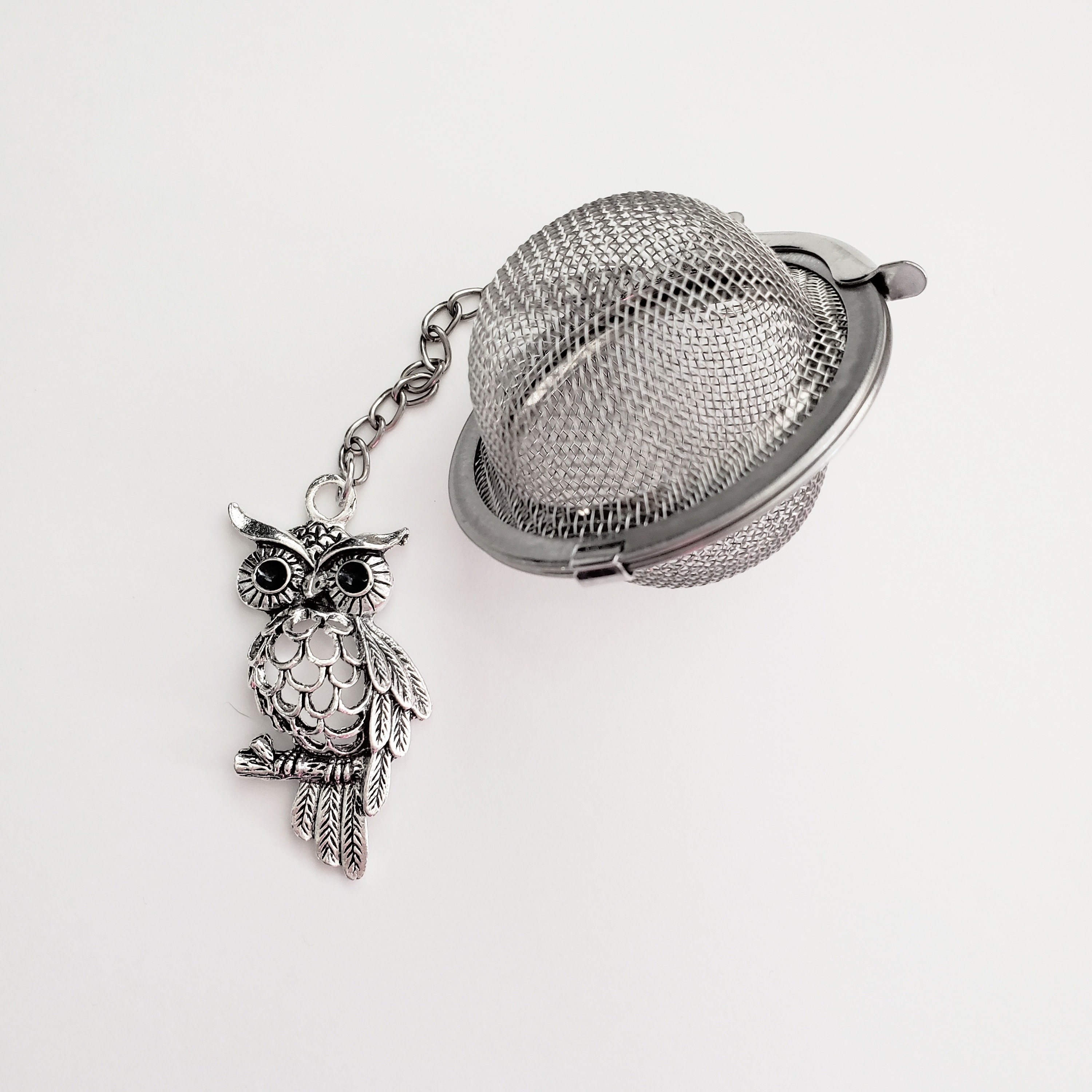 Mystical Owl Tea Infuser Horror Fan Gothic Loose Tea | Etsy