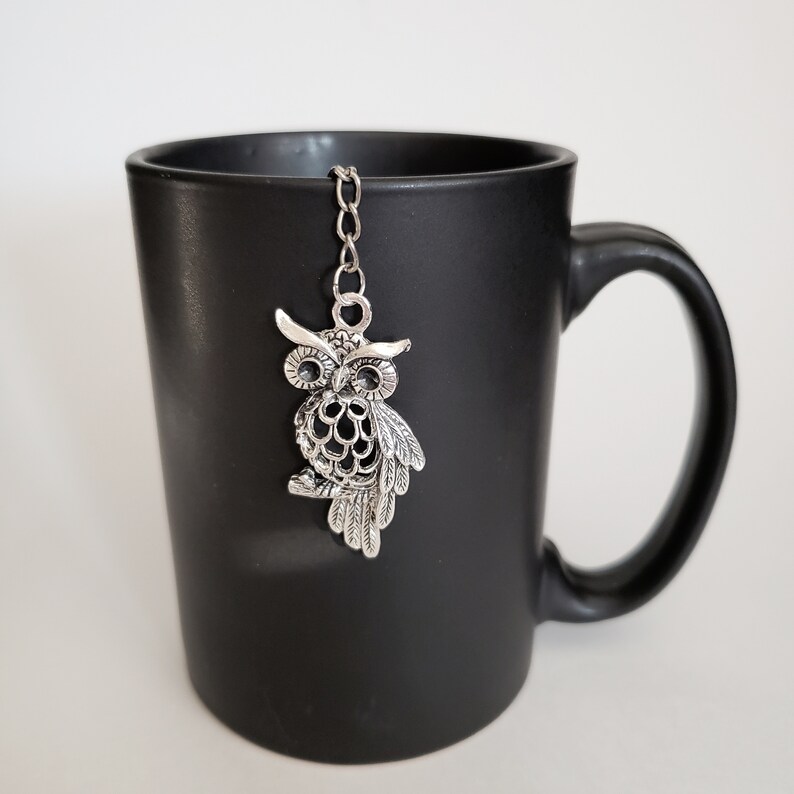 Mystical Owl Tea Infuser Horror Fan Gothic Loose Tea - Etsy