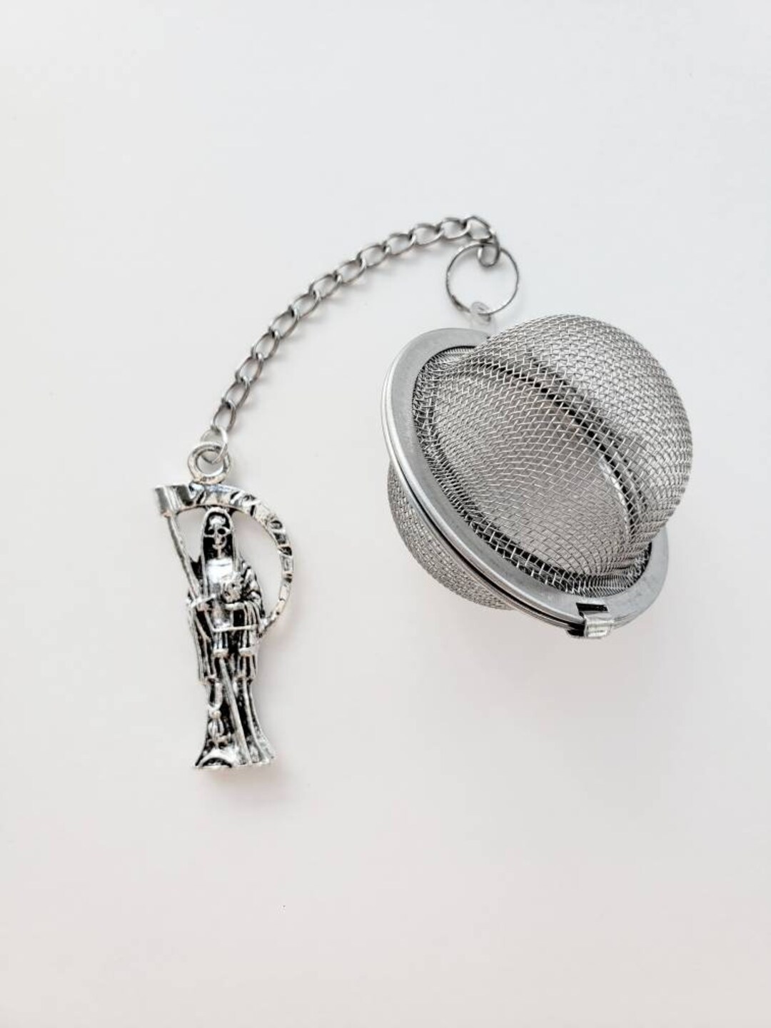 Grim Reaper Tea Infuser Horror Fan Gothic Loose Tea Halloween Tea Maker ...