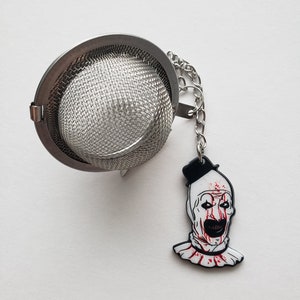 Art the Clown Tea Infuser Terrifier Tea Steeper Horror Tea Terrifier 2 ...