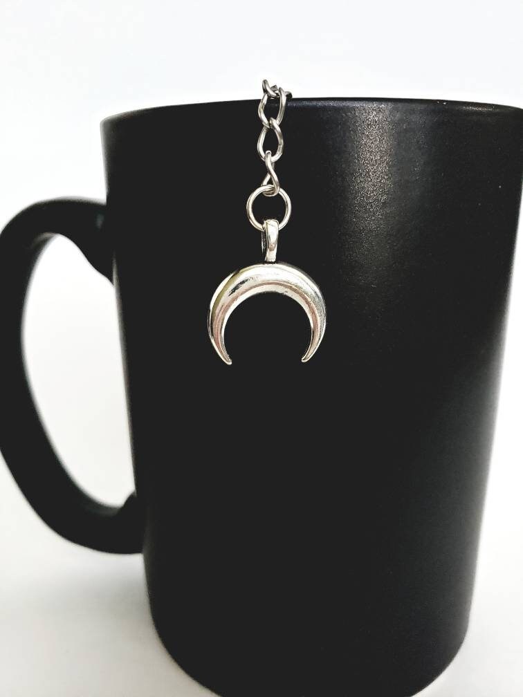 Crescent Moon Tea Infuser Moon Phase Loose Tea Halloween | Etsy