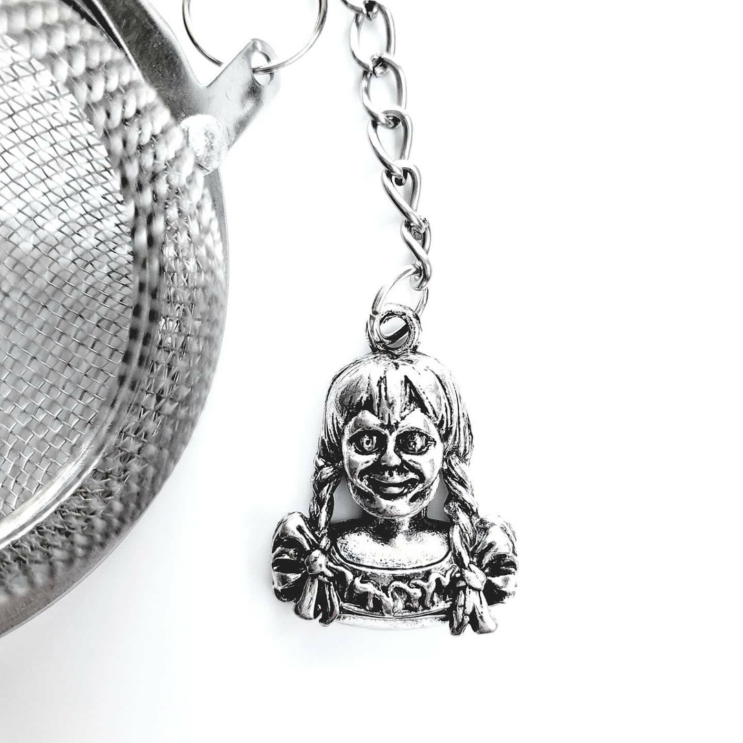Annabelle Tea Infuser Horror Fan Gothic Loose Tea Halloween Tea Maker ...