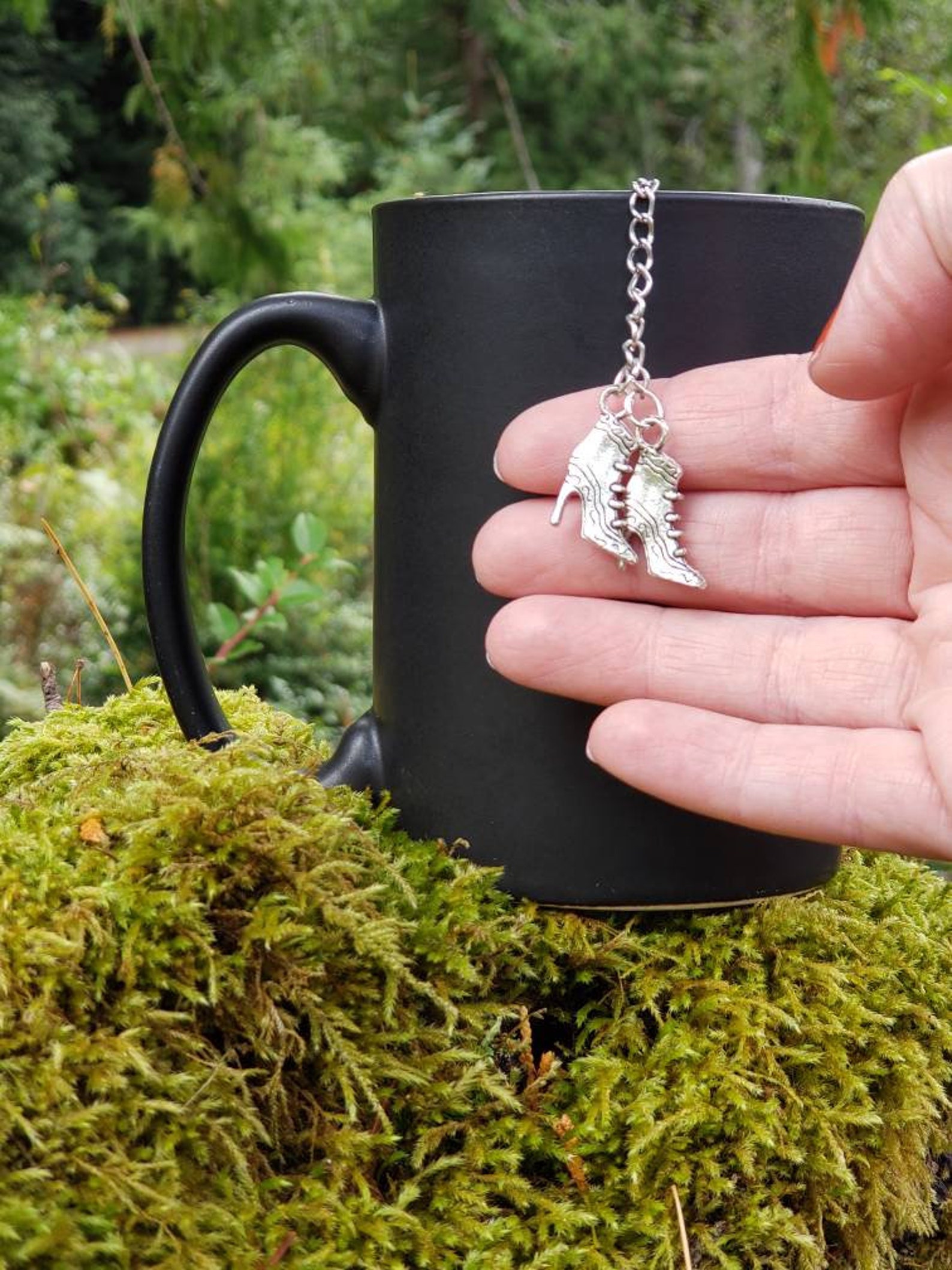 Witch Boots Tea Infuser Horror Fan Gothic Loose Tea | Etsy