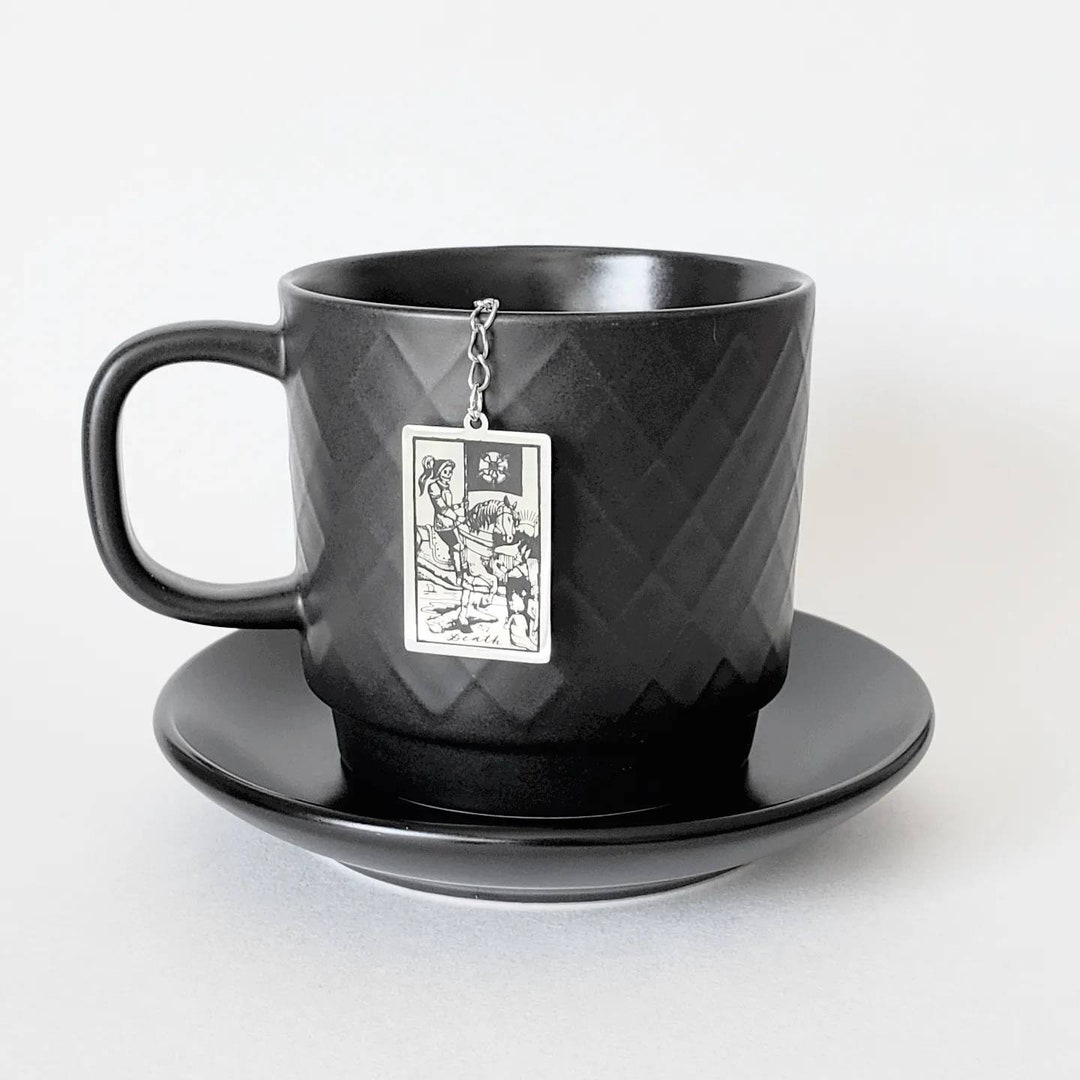 Death Tarot Card Tea Infuser Major Arcana Intuitive Divination Tea ...