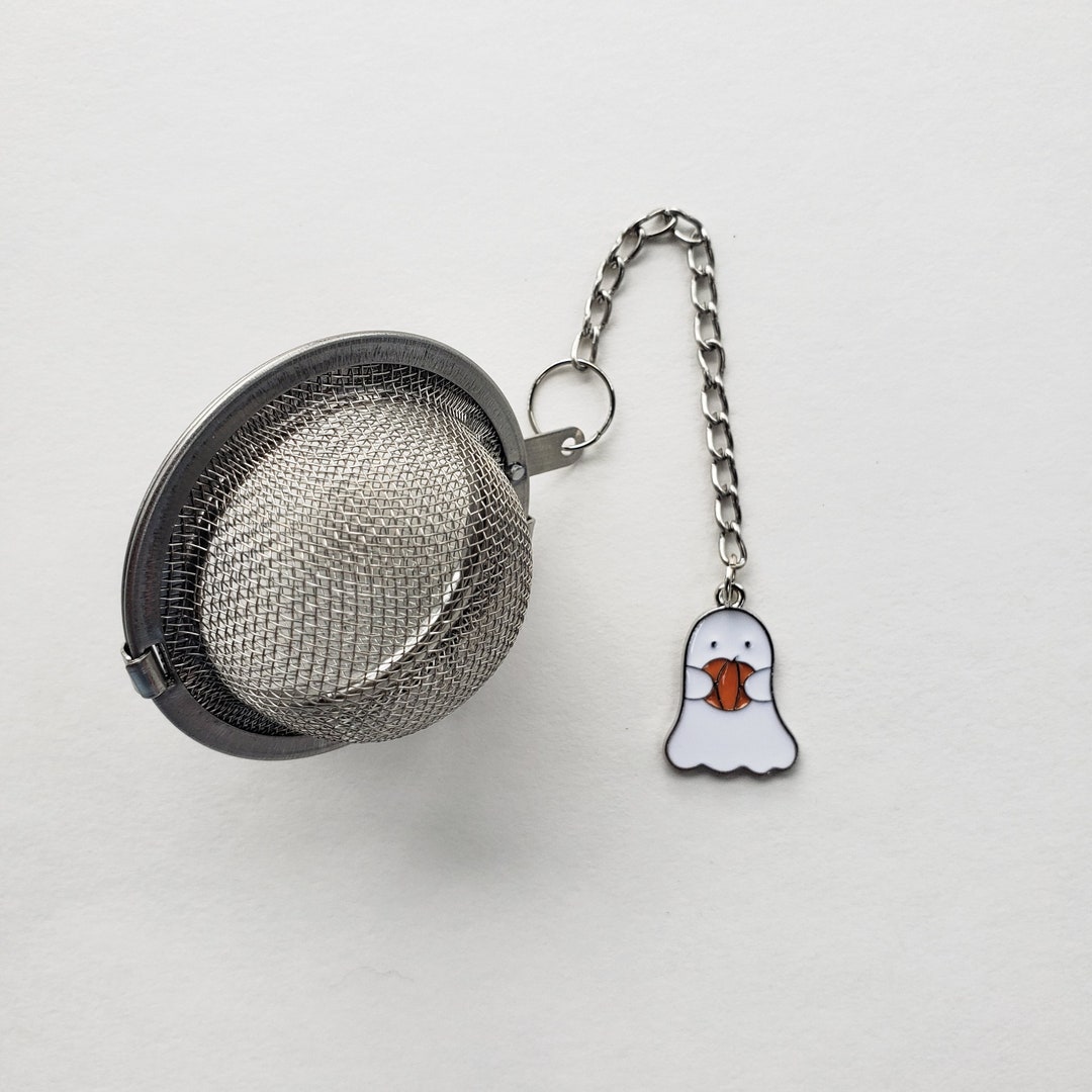 Pumpkin Patch Ghost Tea Infuser Horror Fan Gothic Loose Tea Halloween ...