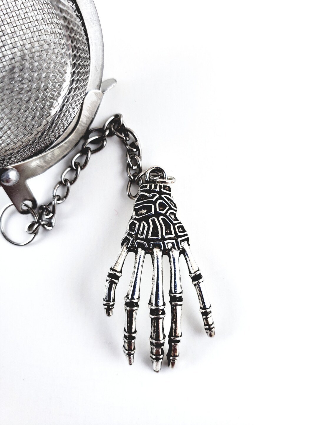 Skeleton Hand Tea Infuser Horror Fan Gothic Loose Tea Halloween Tea ...